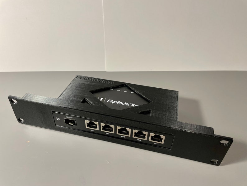 Ubiquiti Edgerouter X SFP - 10in Mini Rack 1U Mount - Etsy