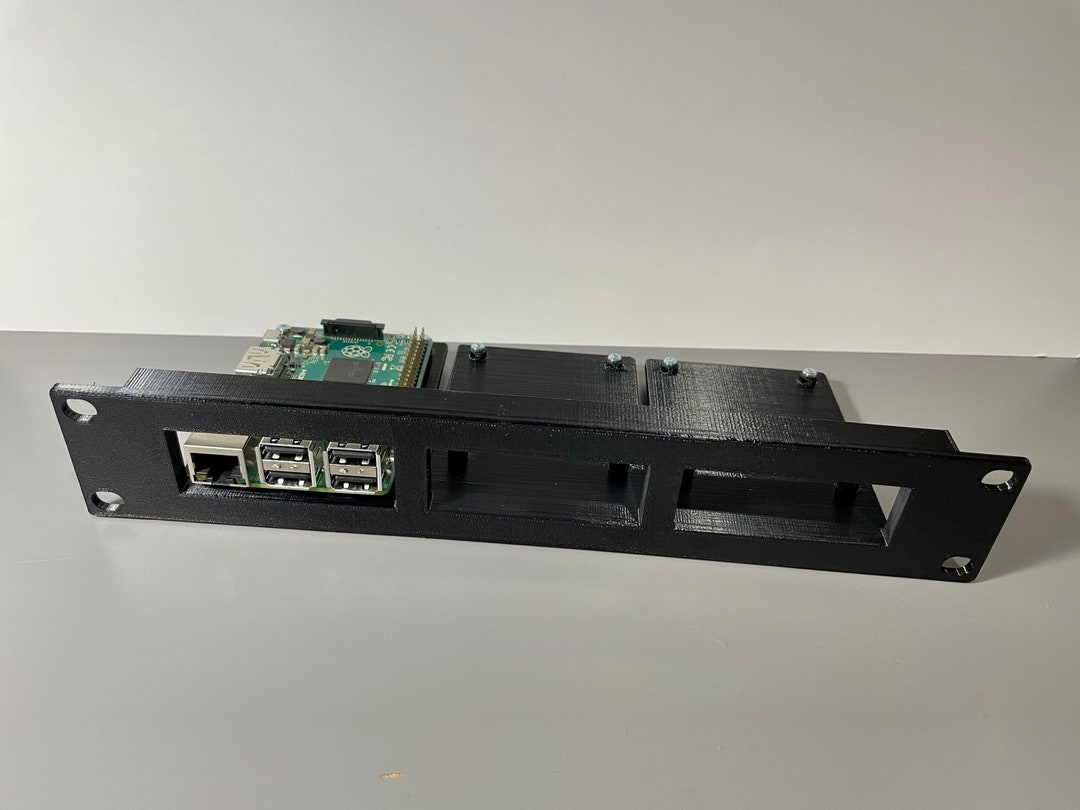 Raspberry Pi - 10in Mini Rack 1U Mount - Etsy