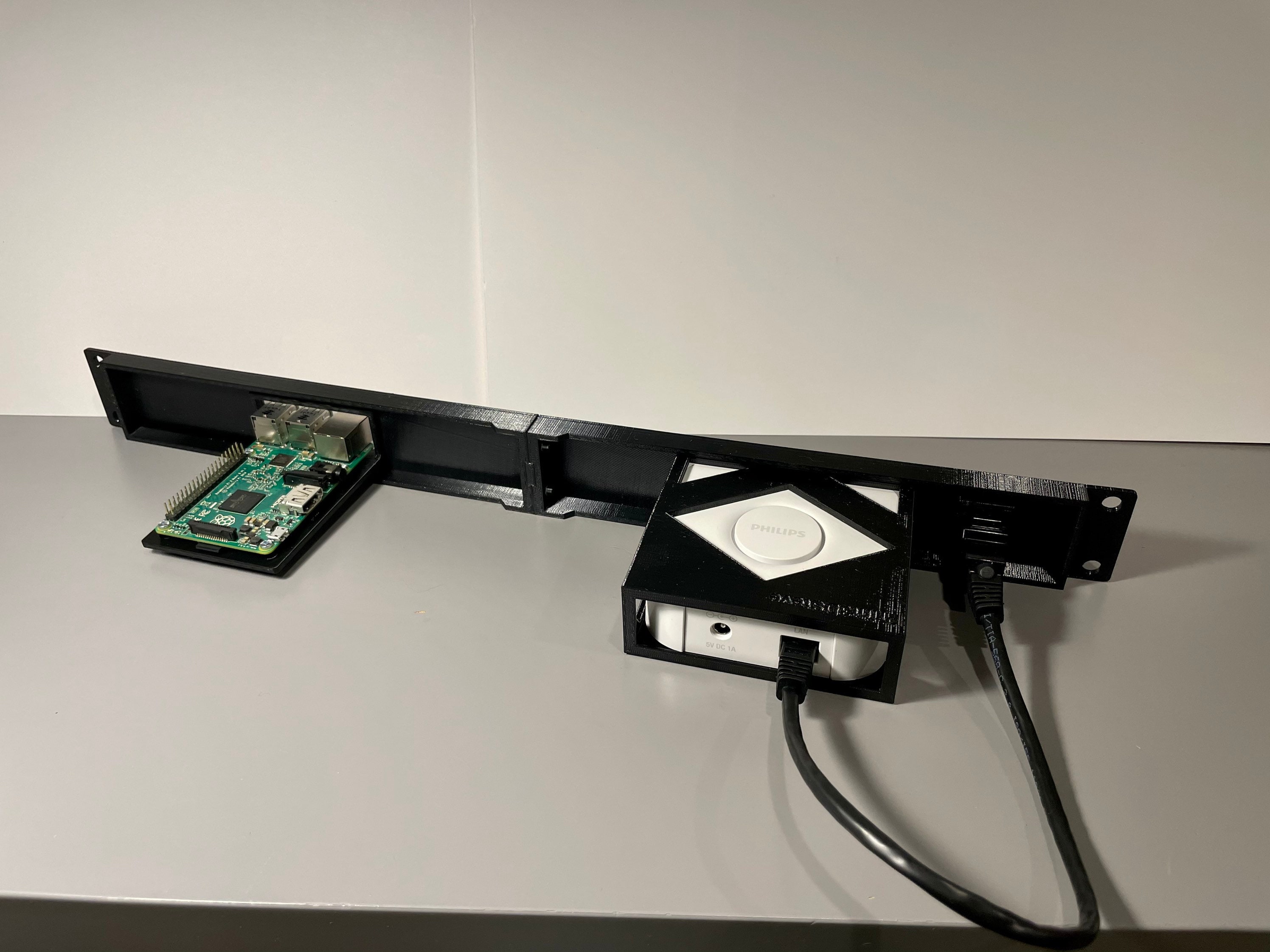 Philips Hue Hub & Raspberry Pi 1U 19in Rack Mount | Etsy