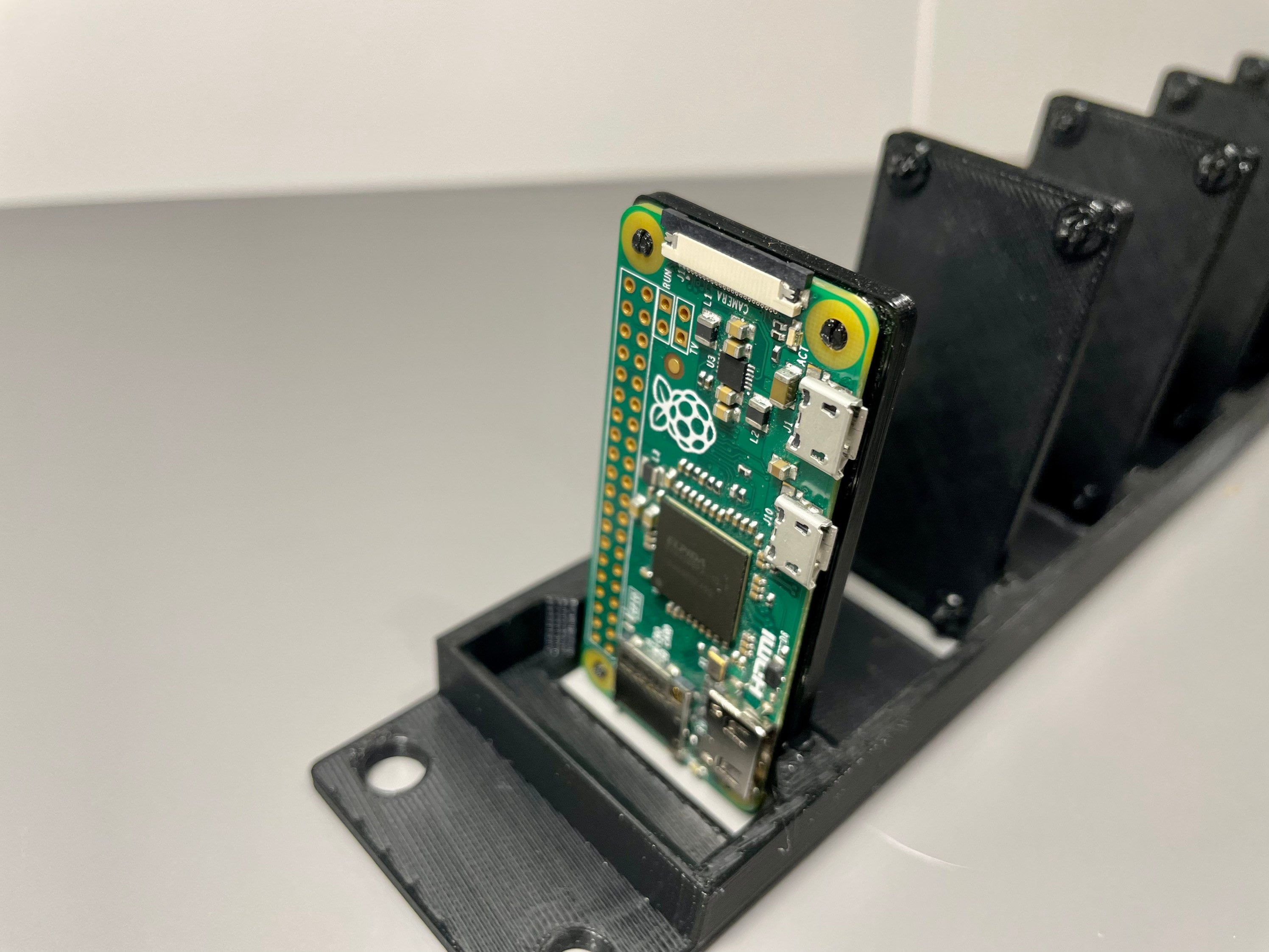 Raspberry Pi Zero x10 1U 19in Rack Mount | Etsy