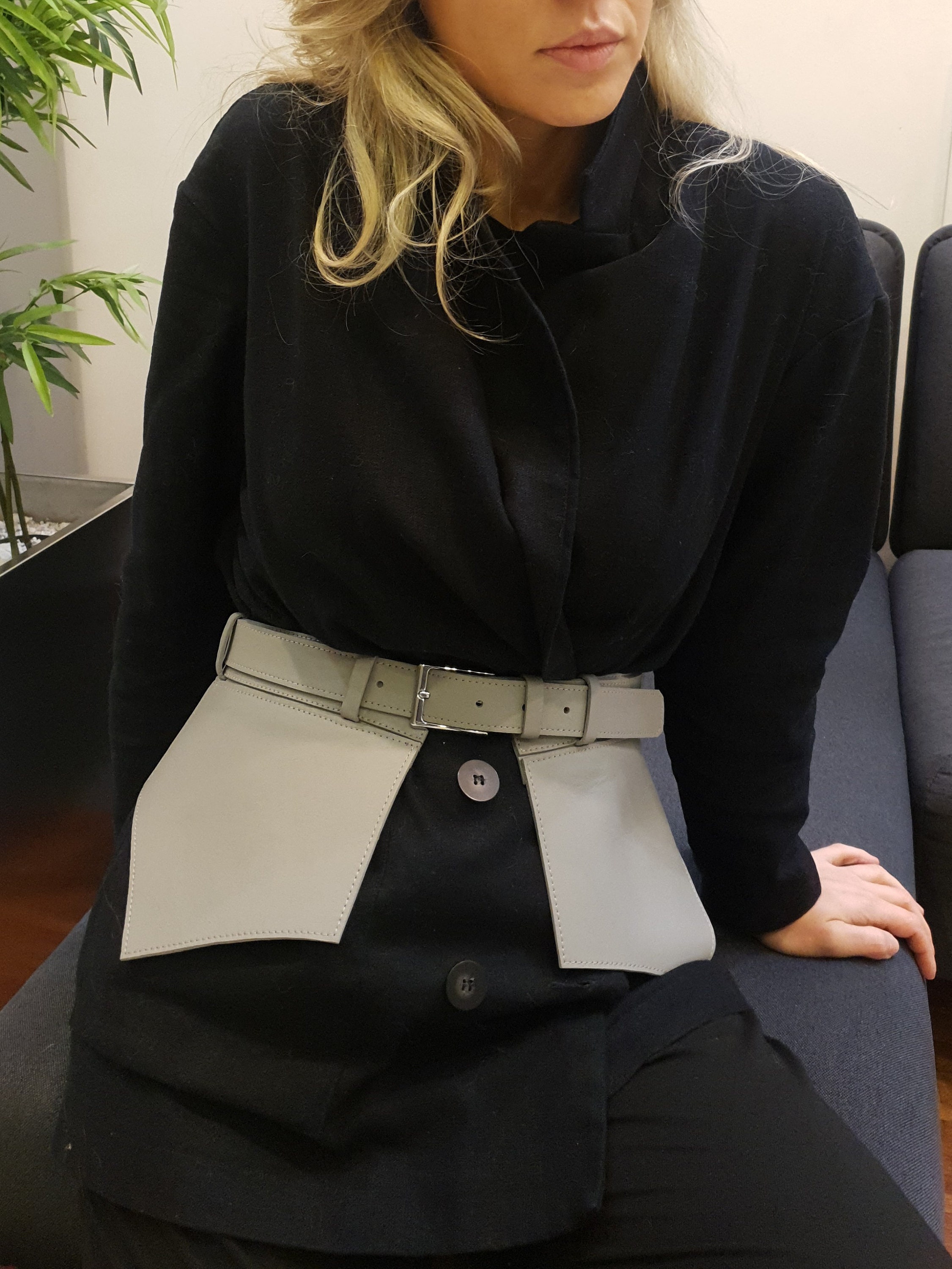 Leather Basque Belt, Leather Peplum Belt, Leather Belt Women, Corset ...