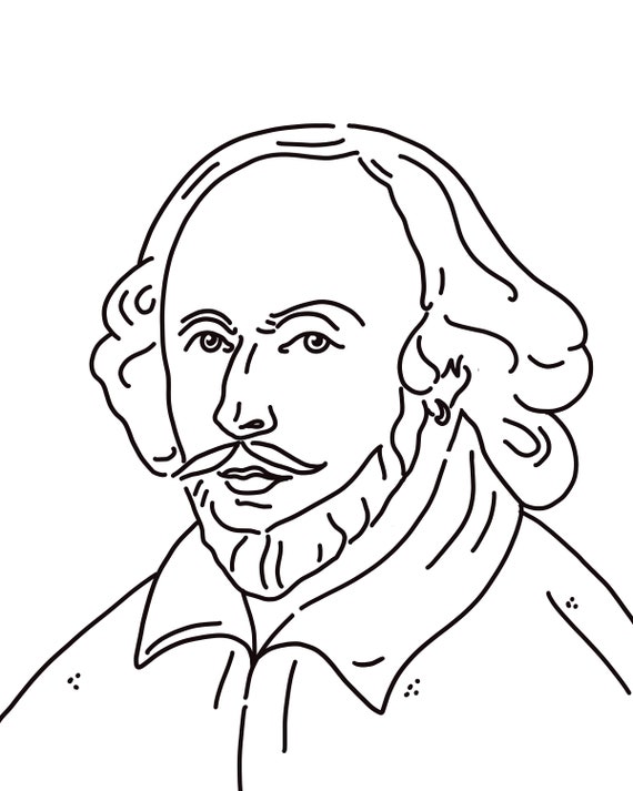 William Shakespeare Drawing
