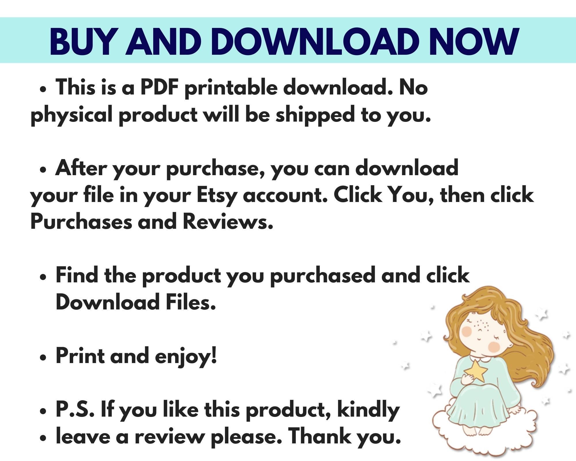 Printable Cute Prayer Journal for Kids 8.5 in X 11 in PDF - Etsy