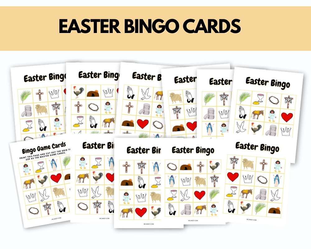 Christian Family Easter Activity Sheets, PDF, Printable, Instant ...