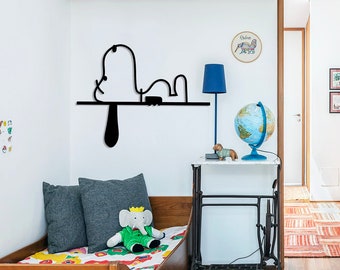 Snoopy Hanging Wall Art - Etsy
