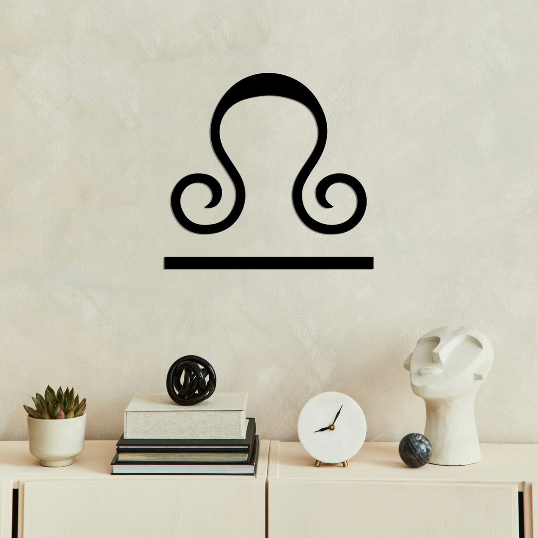 Libra Zodiac Sign Metal Wall Art, Horoscope Sign, Libra Wall Art, Libra ...
