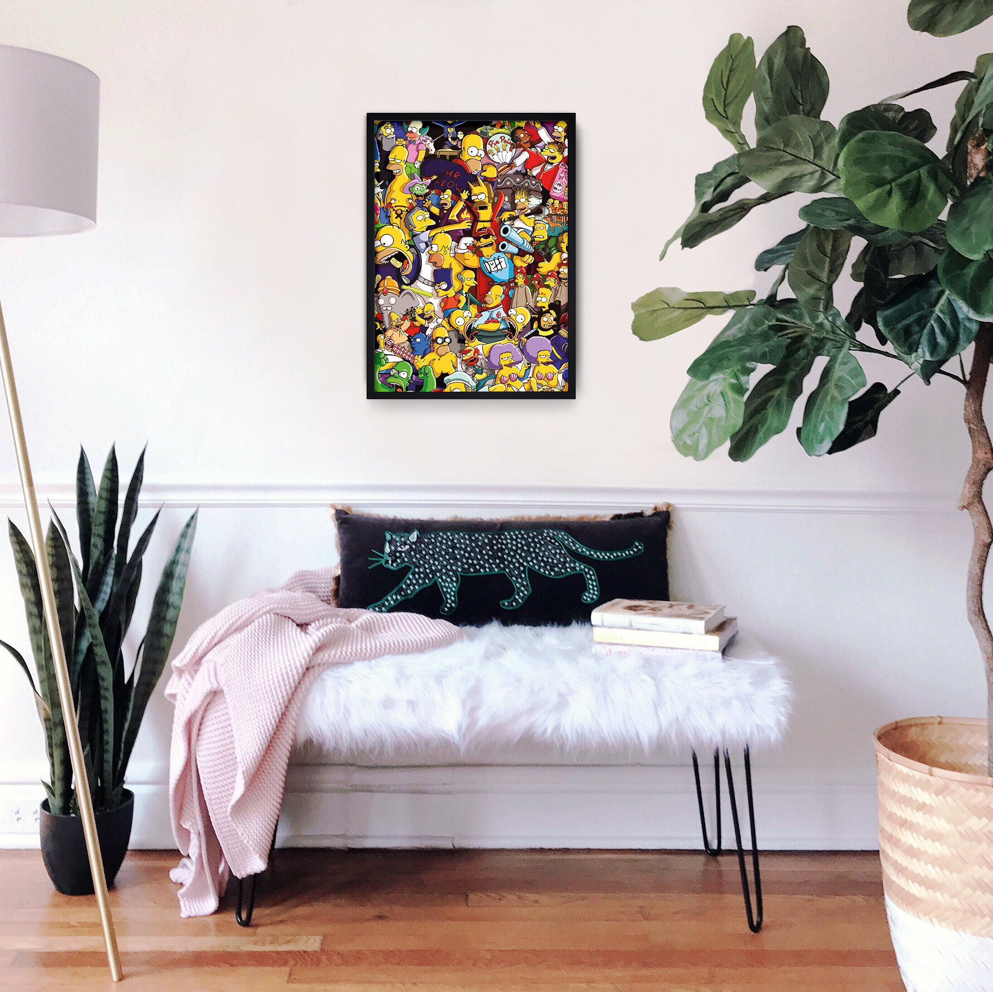 The Simpsons Poster Pop Art Poster Cartoon Poster Art Work - Etsy