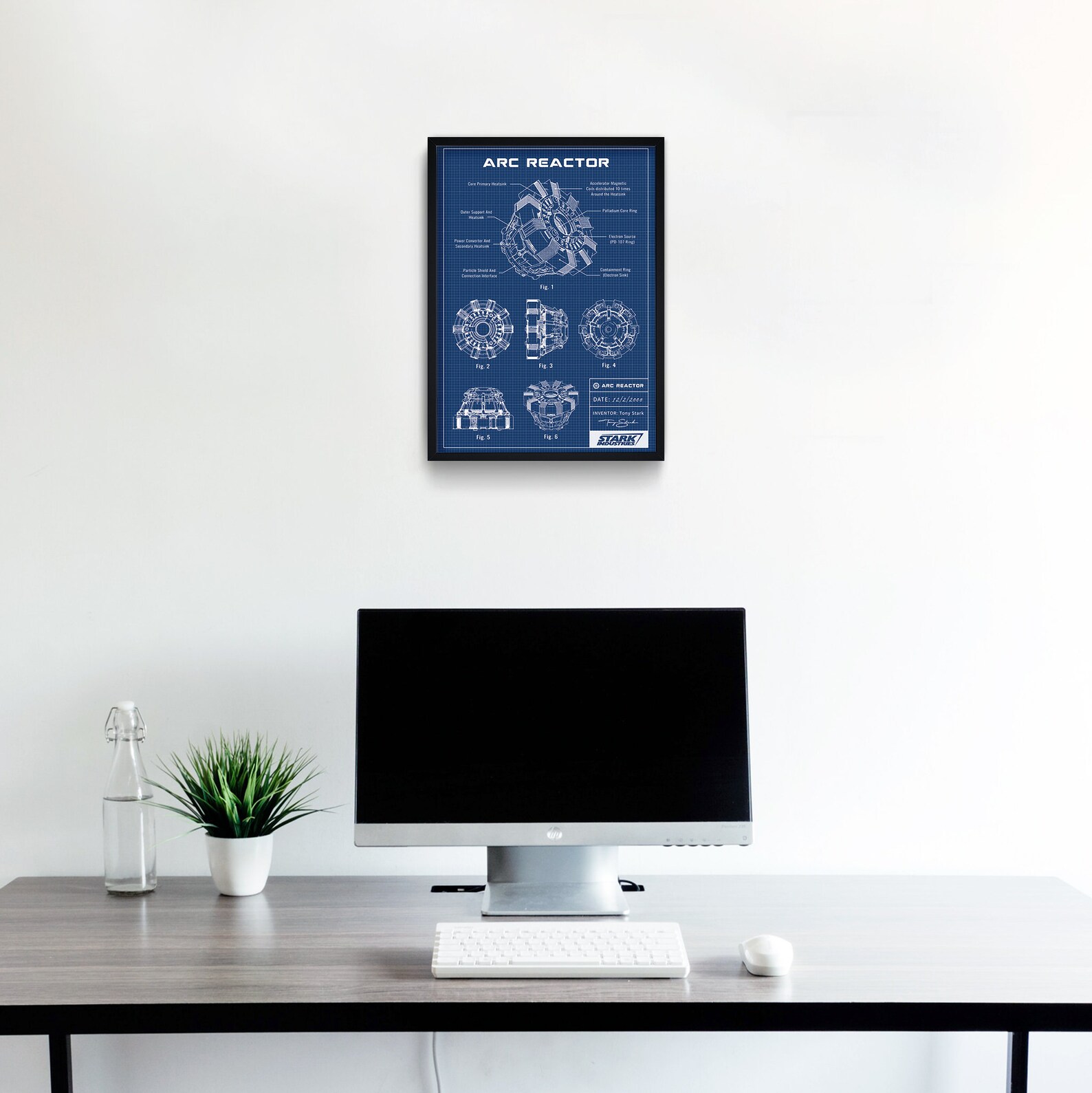 Arc Reactor Poster Iron Man Tony Stark Avengers Wall Art - Etsy