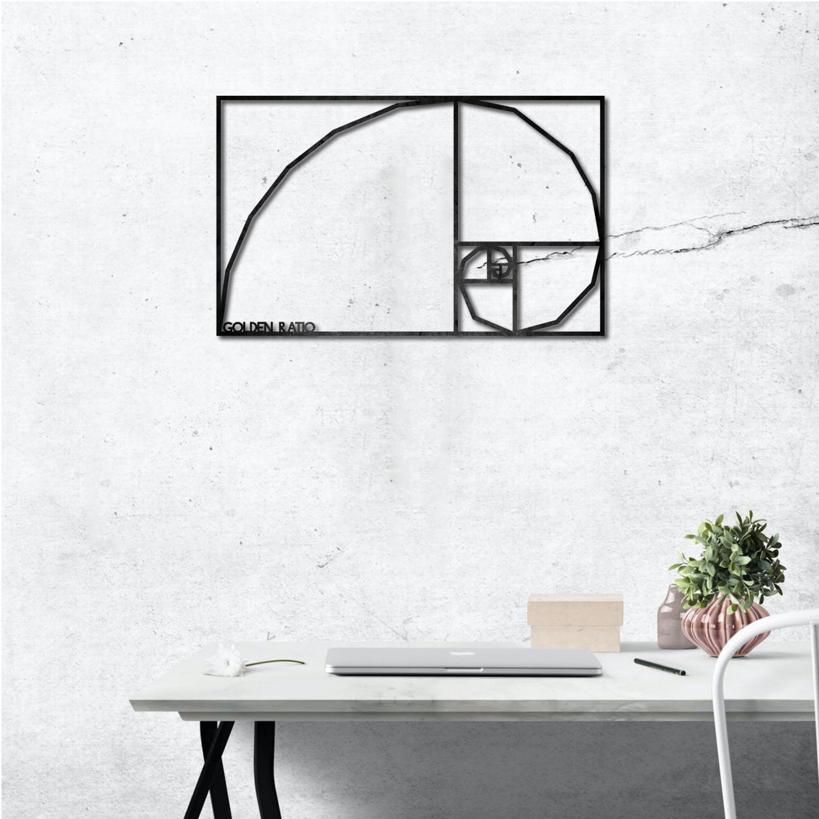 Golden Ratio Wall Deco Wall Art Office Deco Golden Ratio | Etsy