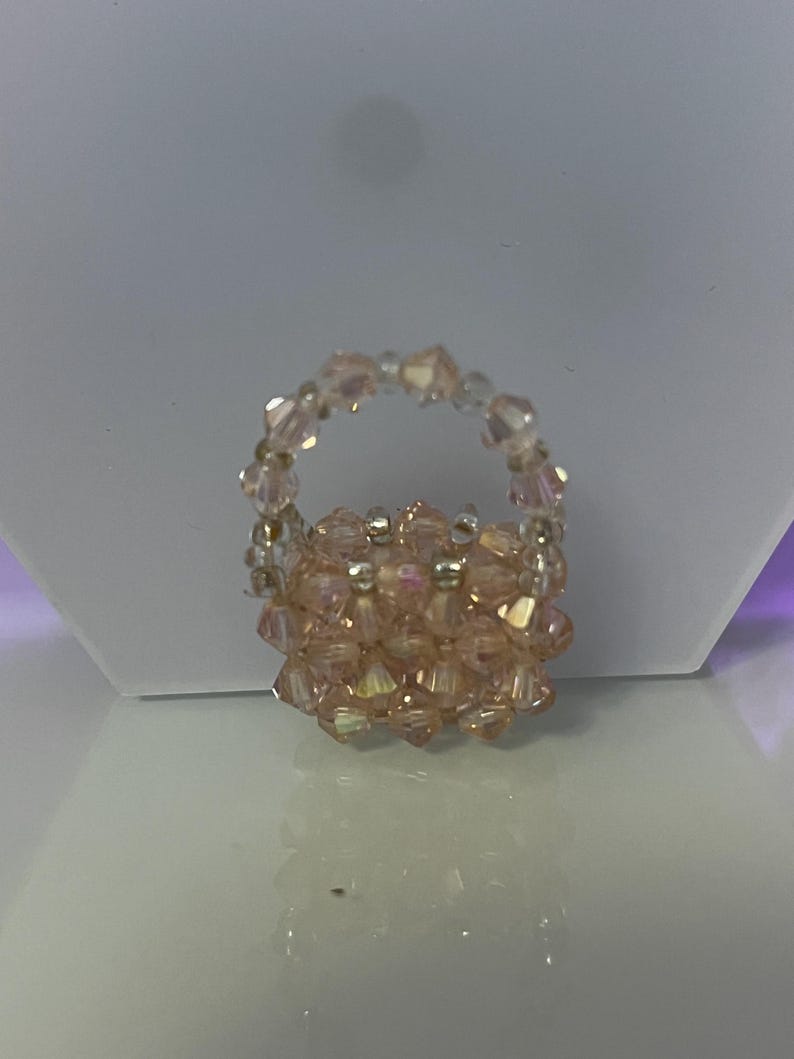 Handmade Crystal Doll Purse Mini Barbie Handbag Bitsy Bling Accessory ...