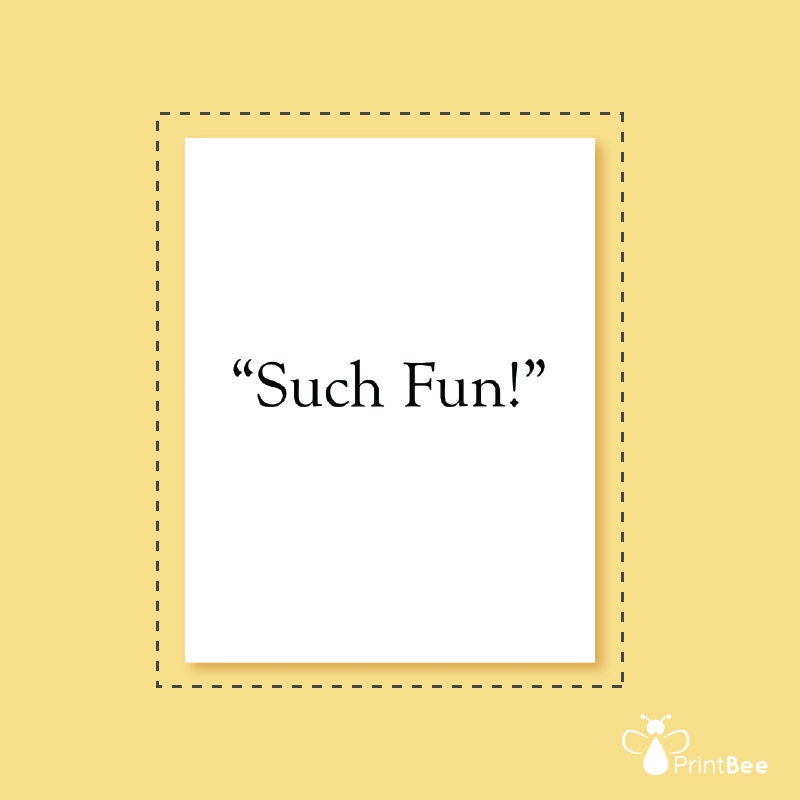 Such Fun Miranda Quote Print - Etsy UK