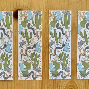 Western Bookmarks, Printable Bookmarks, Bookmarks for Gifts, Western ...