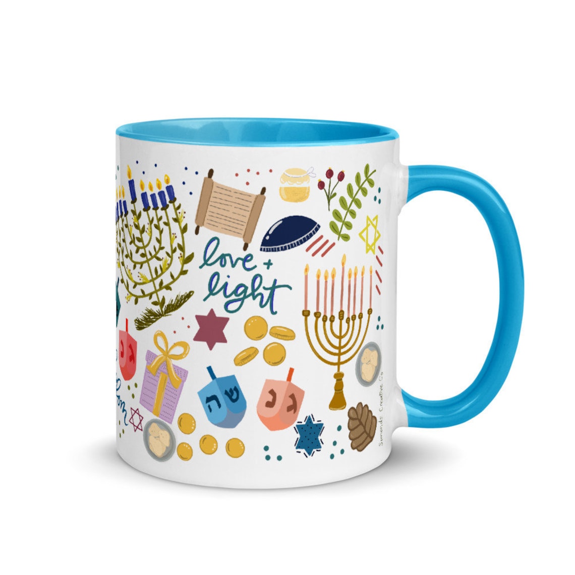 Hanukkah Mug Happy Hanukkah Hanukkah Gifts Jewish Mug | Etsy