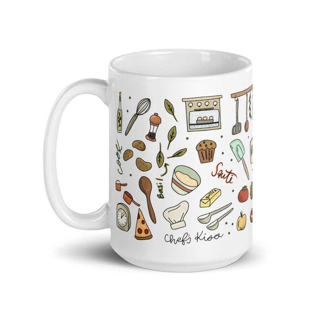 Cooking Mug, Baking Mug, Gifts for Cooks White Mug - Etsy