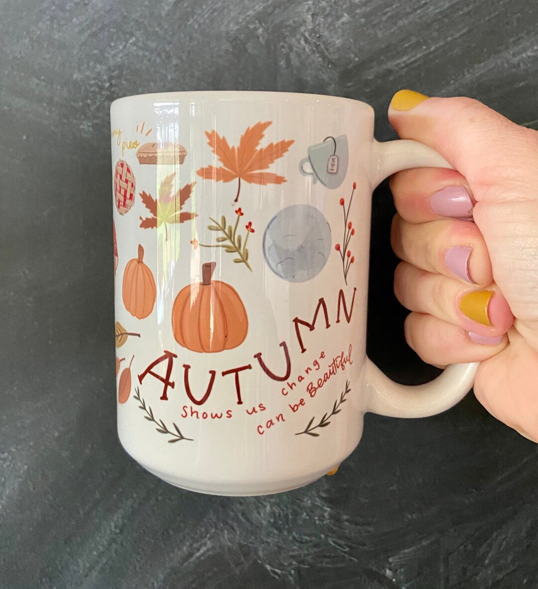 Autumn Mug Fall Mug Pumpkin Mug Gifts for Fall Gifts for - Etsy