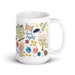 Hanukkah Mug, Happy Hanukkah, Hanukkah Gifts, Jewish Mug, Illustrated ...
