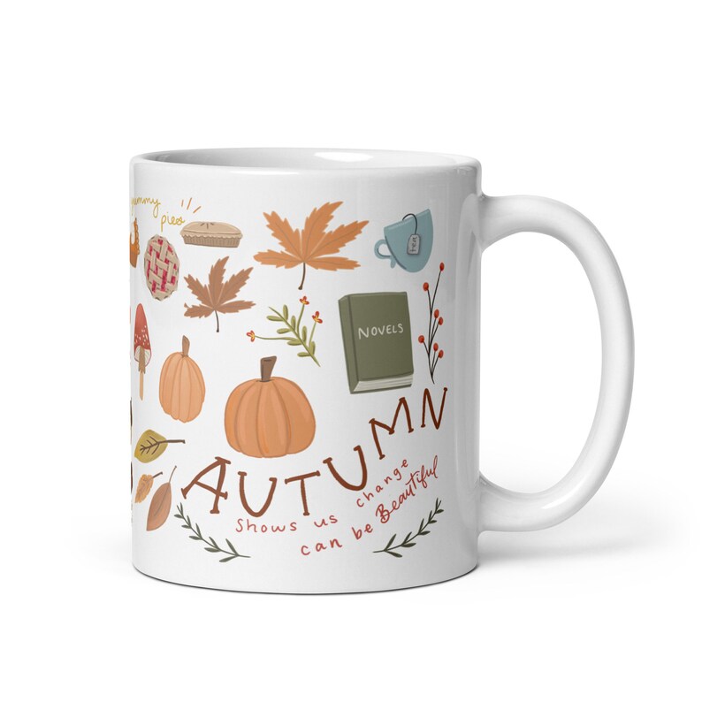 Autumn Mug, Fall Mug, Pumpkin Mug, Gifts for Fall, Gifts for Her ...