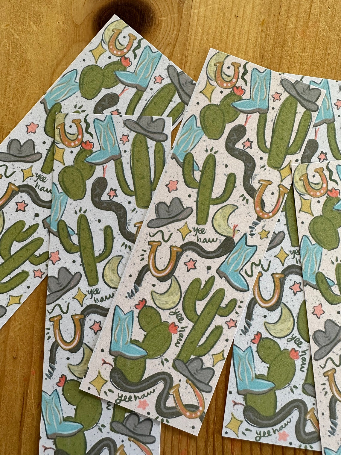 Western Bookmarks Printable Bookmarks Bookmarks for Gifts - Etsy