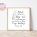 I Love You Forever Printable// Forever and Always Print// - Etsy