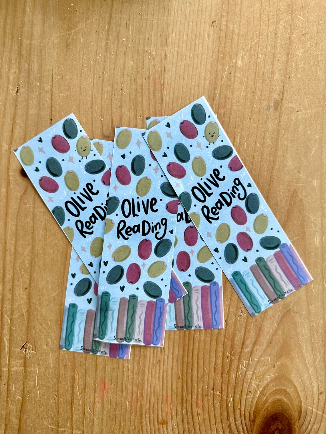 Olive Reading Bookmarks, Kid Bookmarks, Printable Bookmark - Etsy