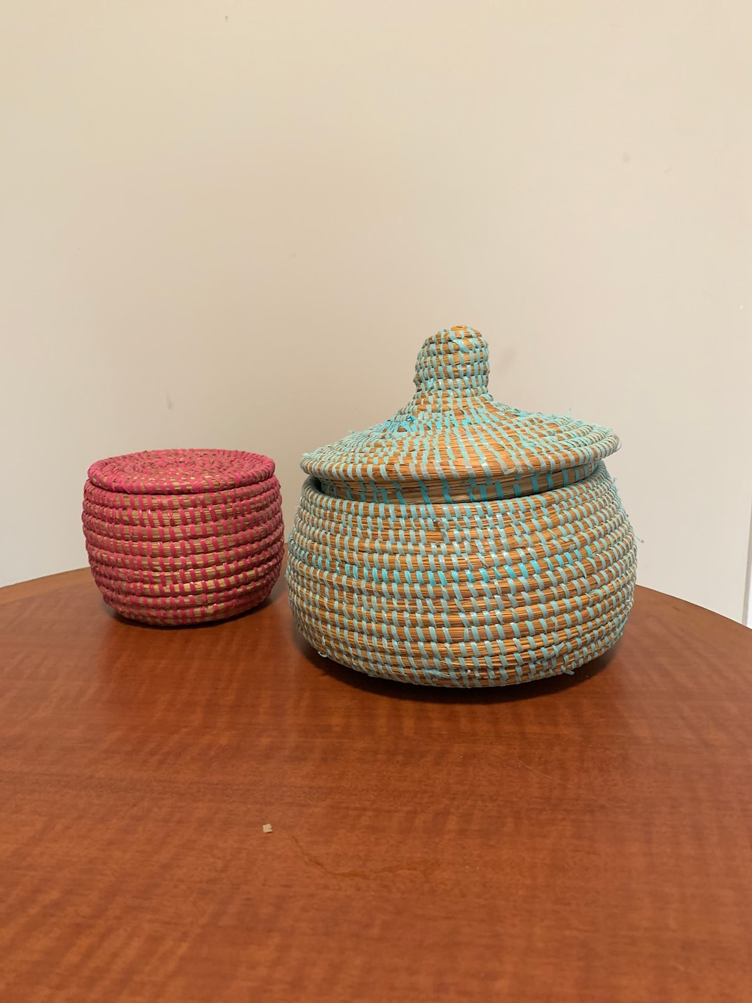 African Handmade Baskets - Etsy