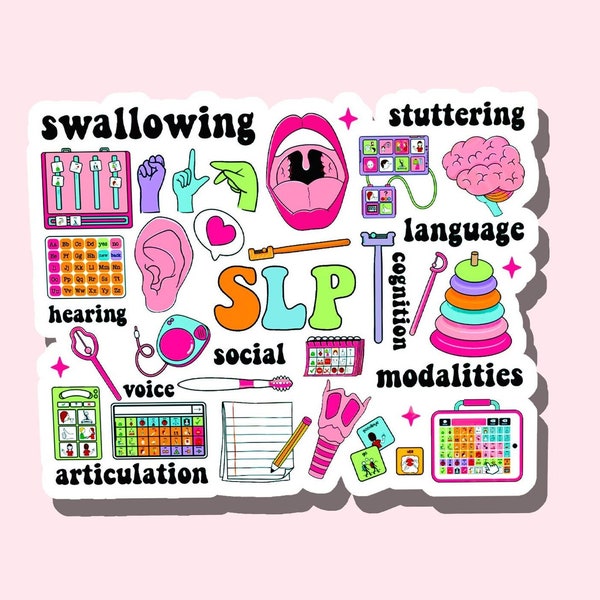 Speech Therapy Stickers - Etsy