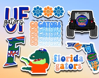 Florida Gators 12 Premium Vinyl Decal Licensed NCAA - Etsy
