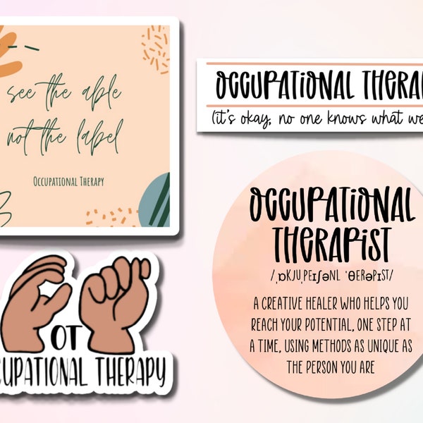 Rehab Therapy Stickers - Etsy
