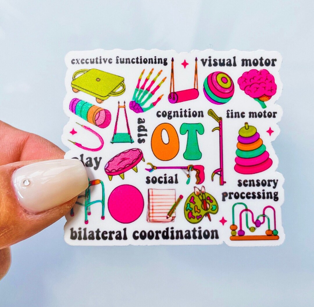 OT Essentials Sticker/ Peds Occupational Therapy OTA COTA Therapist ...
