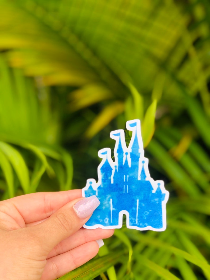 Cinderella Castle Stickers Magic Kingdom Stickers Disney | Etsy