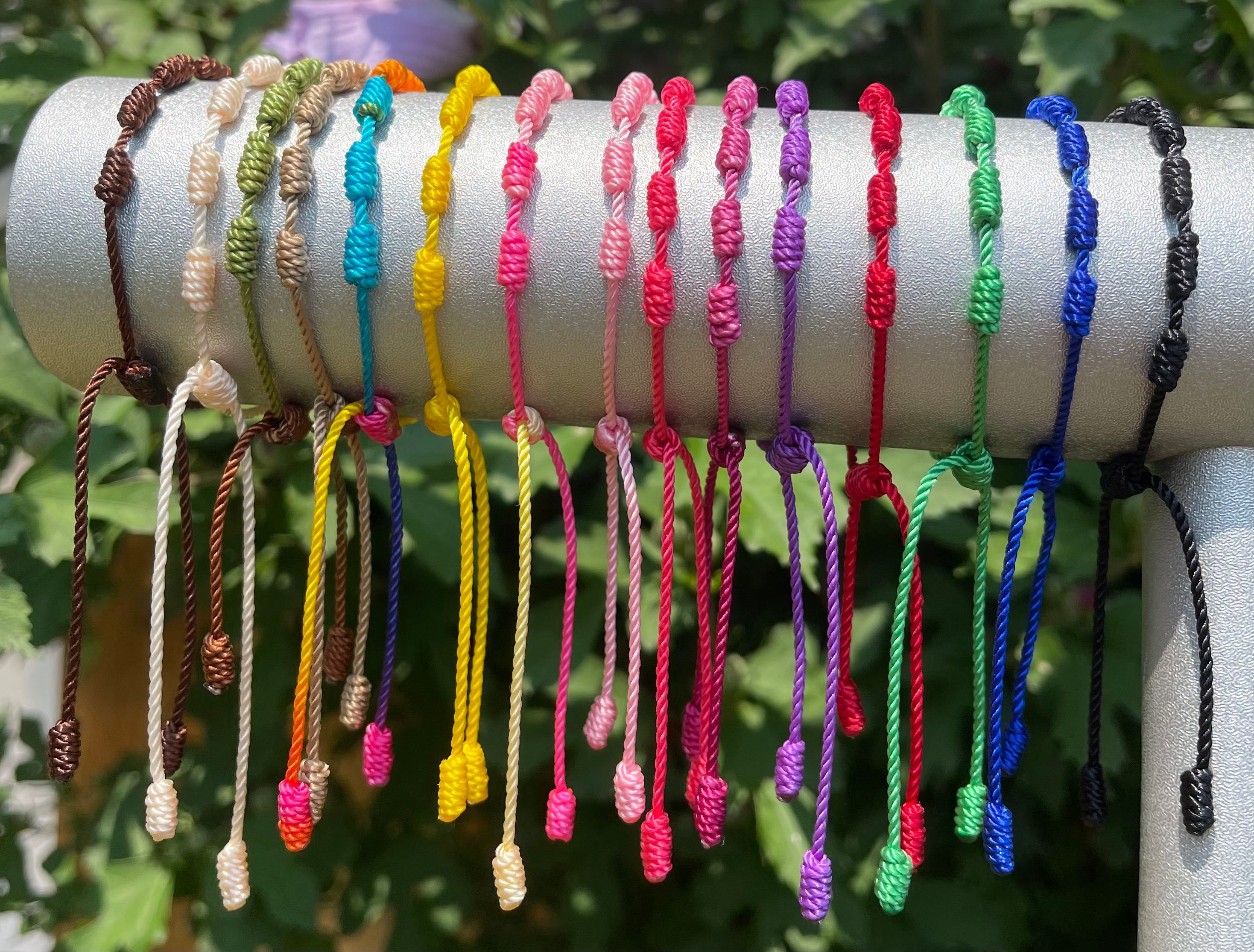 String Bracelets for Good Luck Many Variations/pulseras De - Etsy