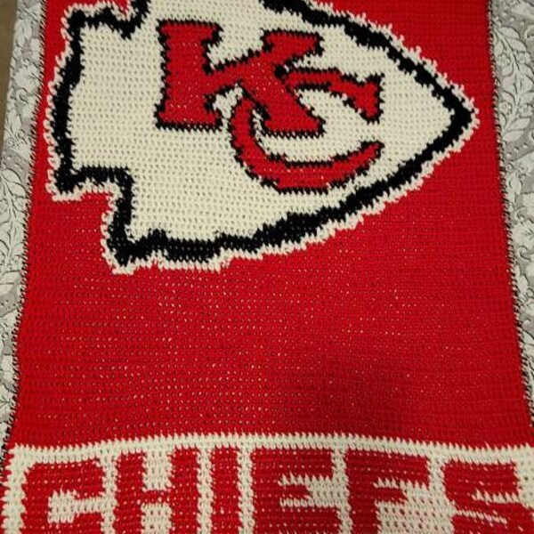 Crochet Kansas City Chiefs Pattern - Etsy
