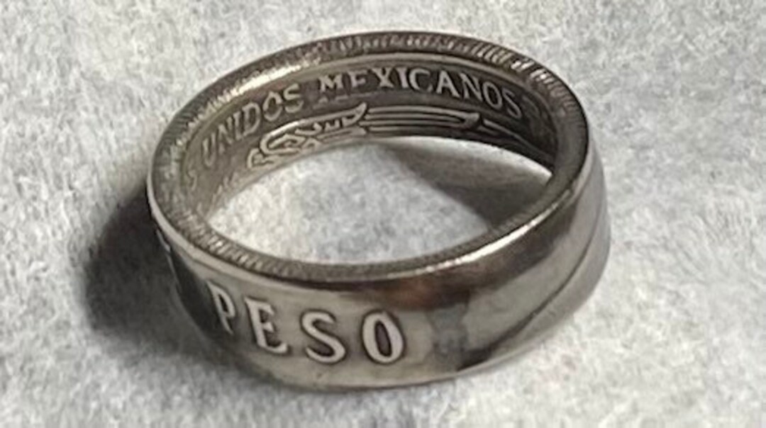 Peso Coin Ring. Handmade. You Will Love the Detail in This Ring! Very ...