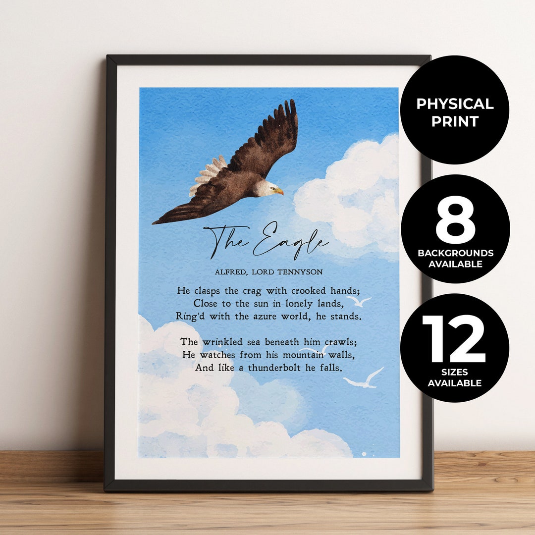 The Eagle | Alfred Lord Tennyson | Poem | Swiftness | Agility ...