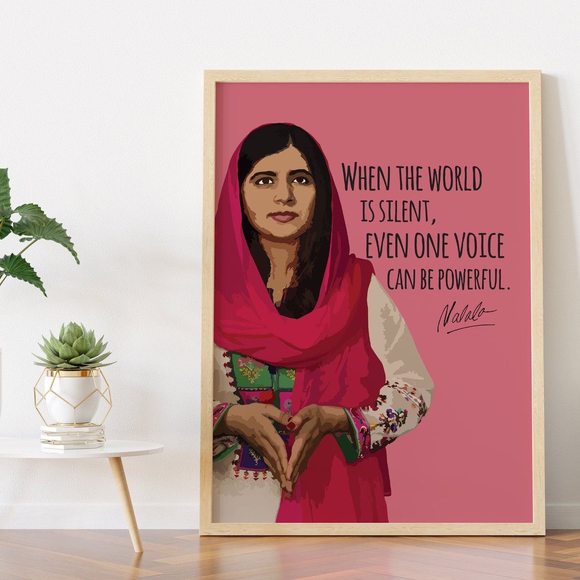Malala Yousafzai Quote | Even One Voice Can Be Powerful | Sheroes ...