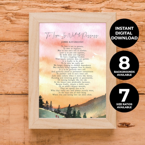 Love Poem Print - Etsy