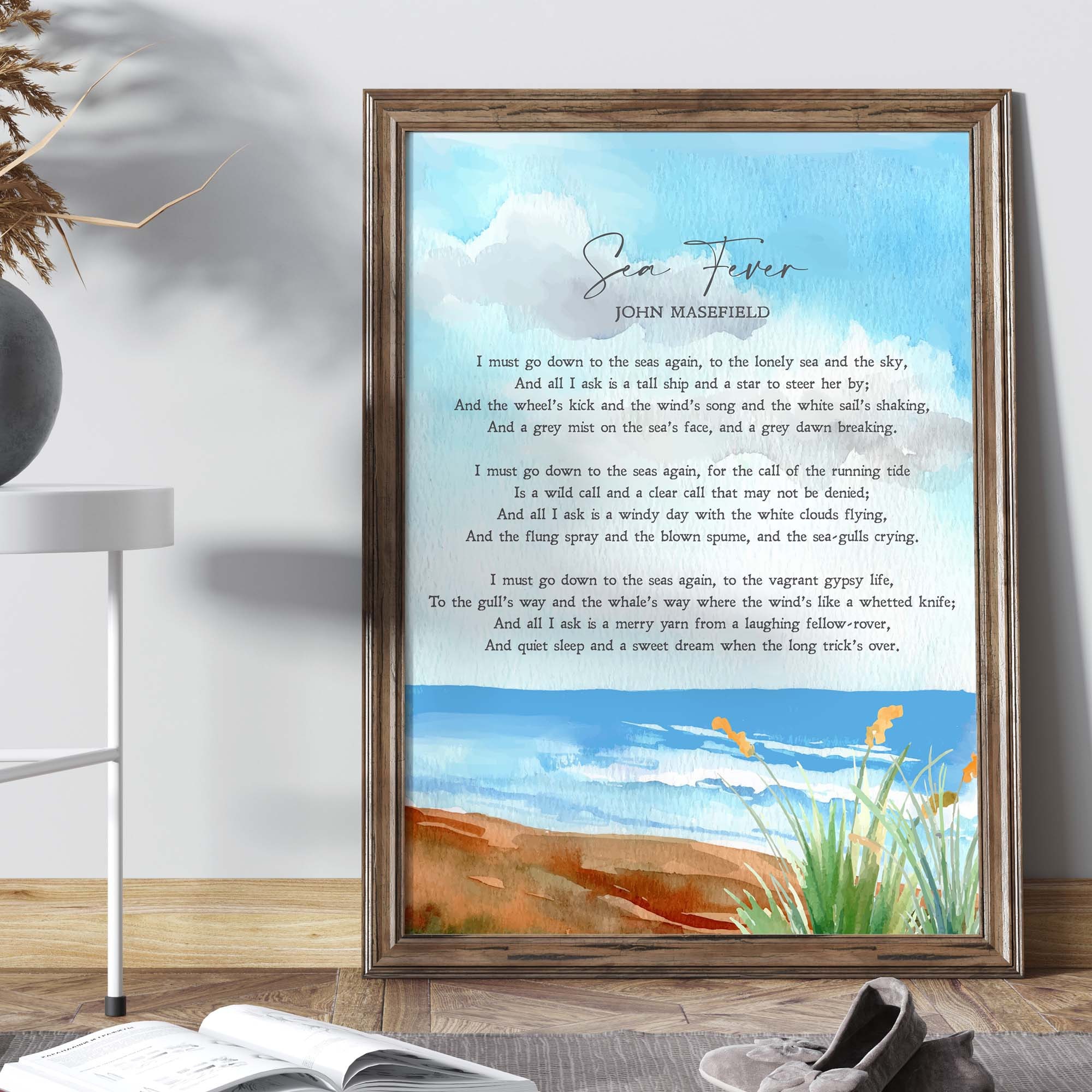 Sea Fever V4 | John Masefield | Poem | Sailing | Ocean | Nature ...