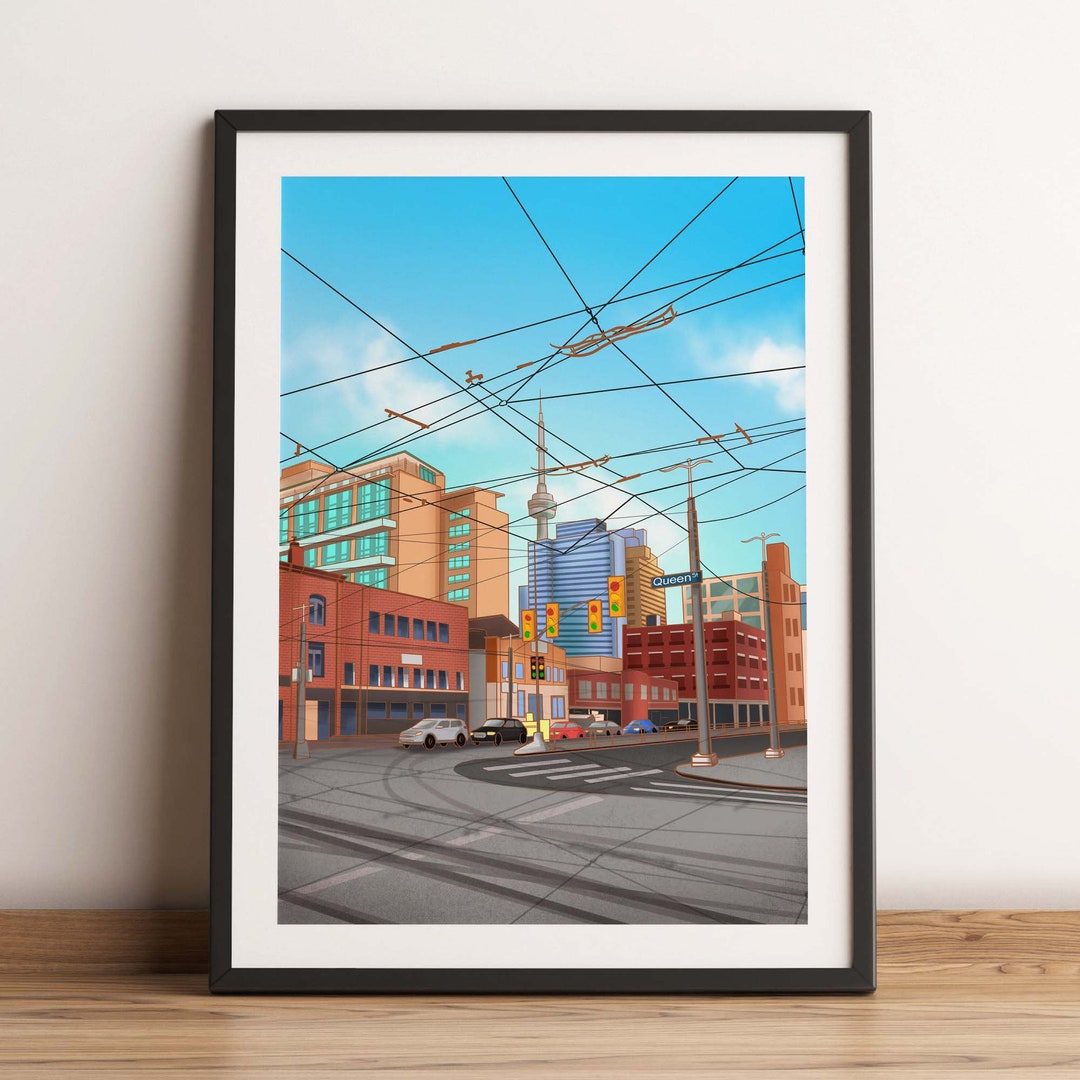 Toronto Street | Queen Street West | Toronto City Skyline ...