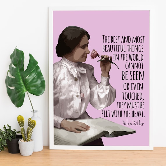 Helen Keller Poster