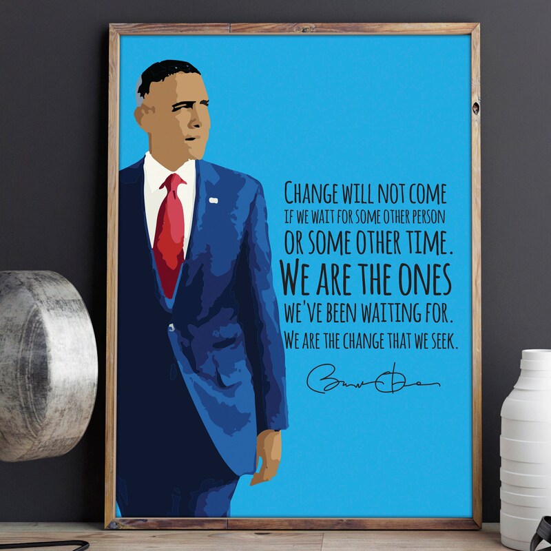 Barack Obama "hope" Poster - Etsy