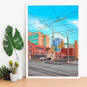 Toronto Street | Queen Street West | Toronto City Skyline ...