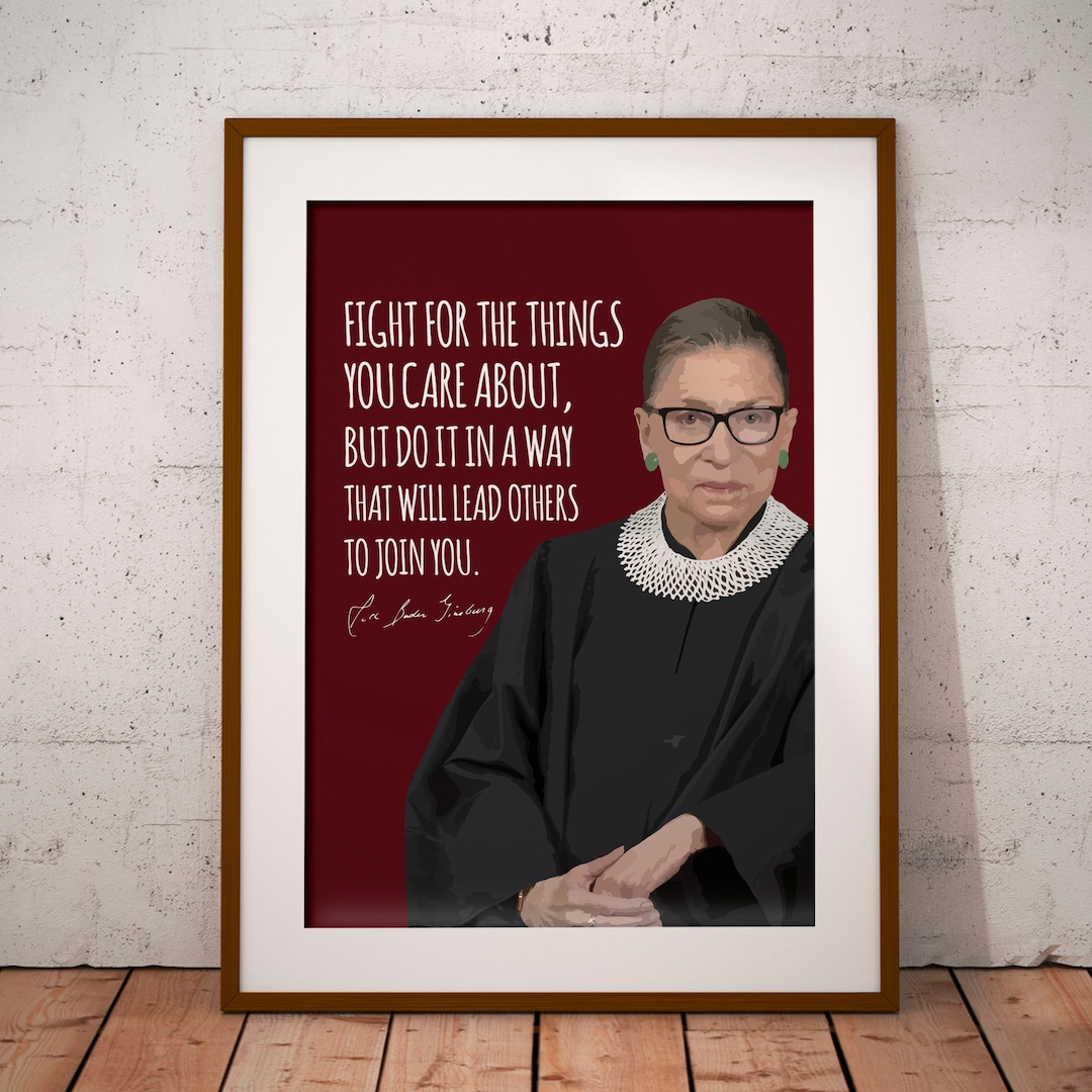 RBG | Ruth Bader Ginsburg | Quotes | Fight | Sheroes | US Supreme Court ...
