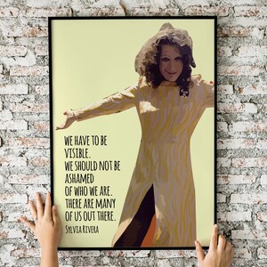 Sylvia Rivera | Quote | We Should Not Be Ashamed of Who We Are| LGBTQ ...