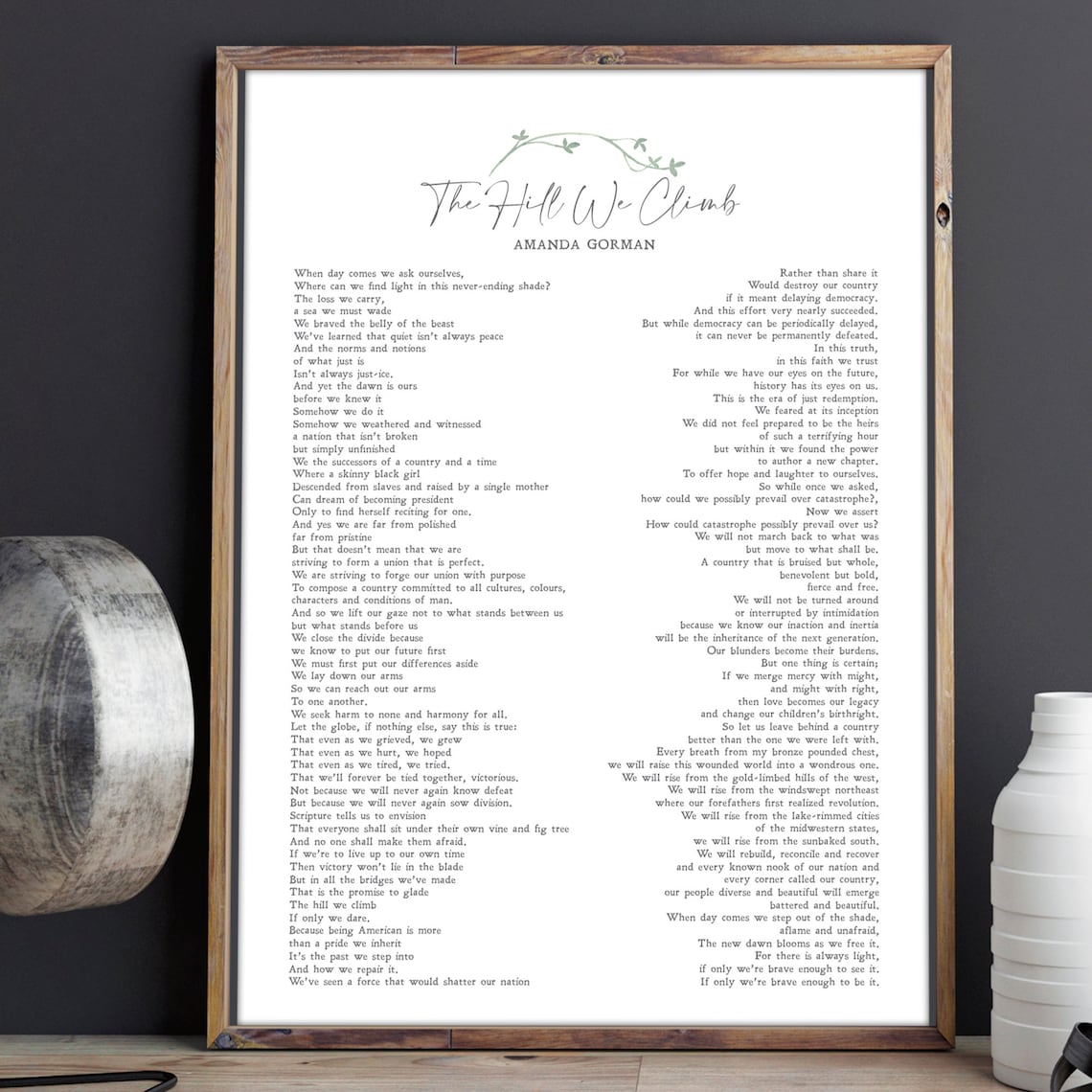 Amanda gorman poem the hill we climb - crewbda