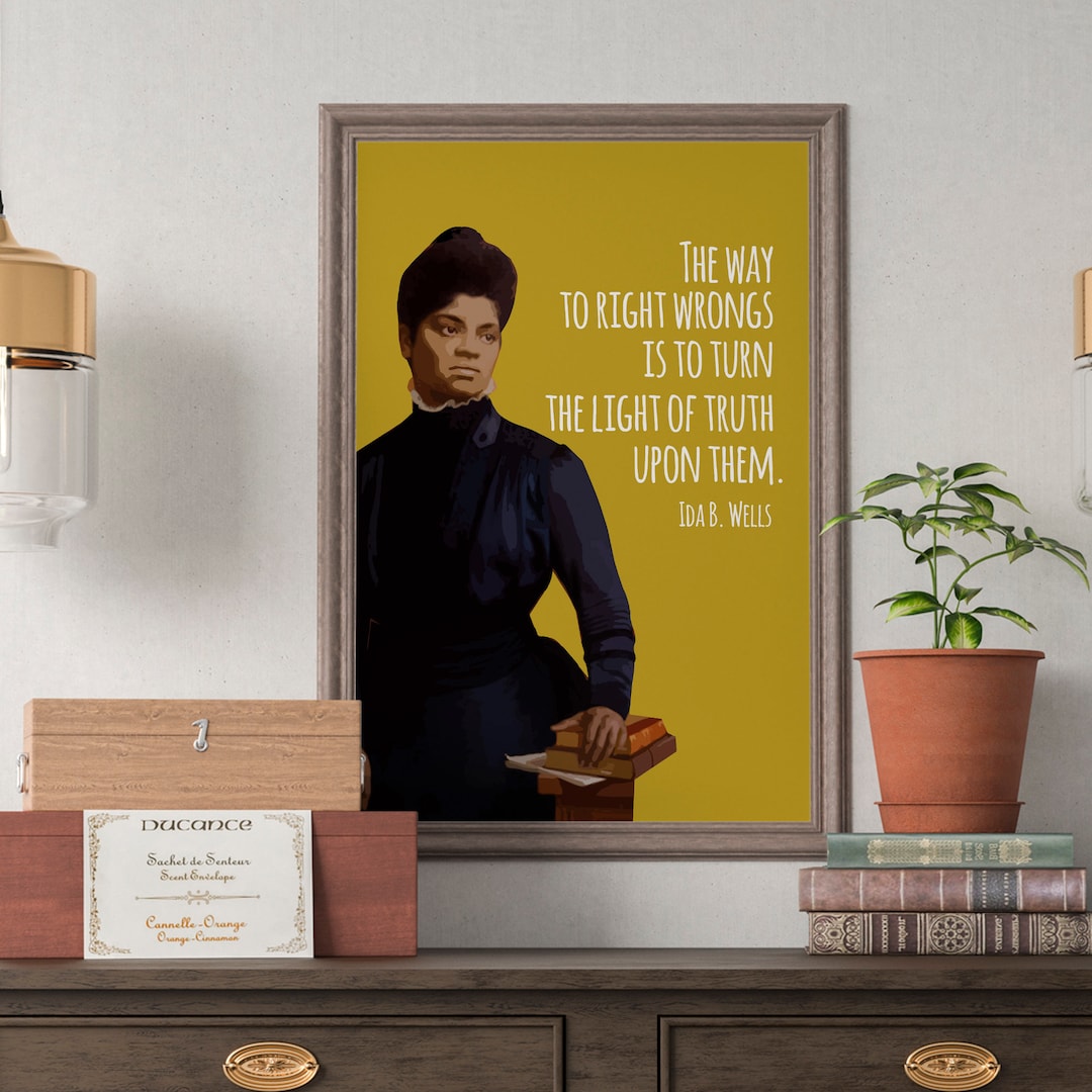 Ida B. Wells | Way to Right Wrongs | Light of Truth | Civil Rights ...