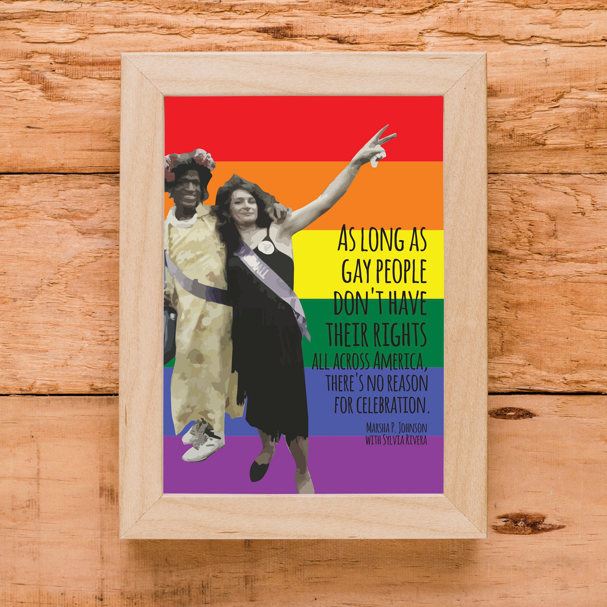 Marsha P Johnson | Quote | No Reason for Celebration | LGBTQ | Gay ...