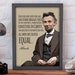 Abraham Lincoln | Gettysburg Address Excerpt | US President | Quote ...