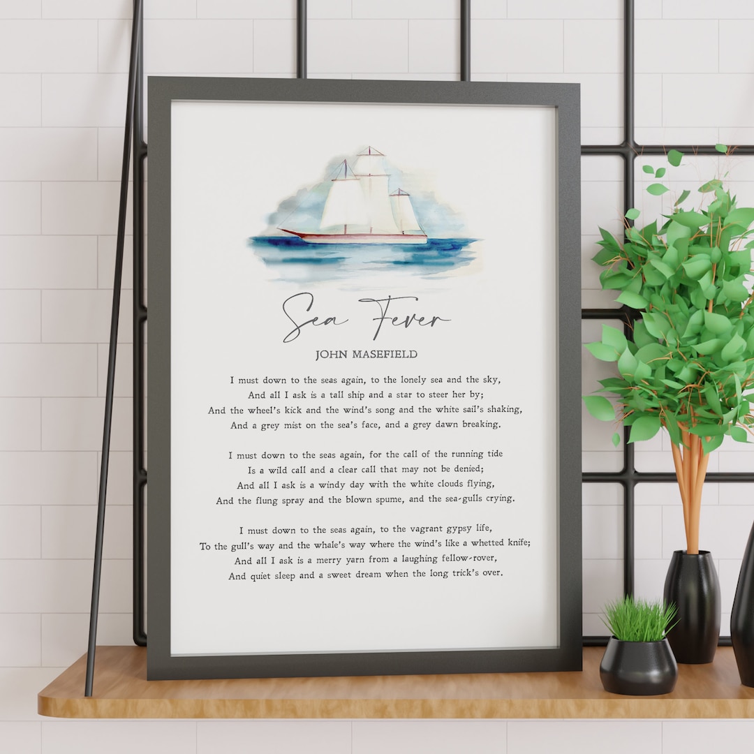 Sea Fever V2 | John Masefield | Poem | Sailing | Ocean | Nature ...