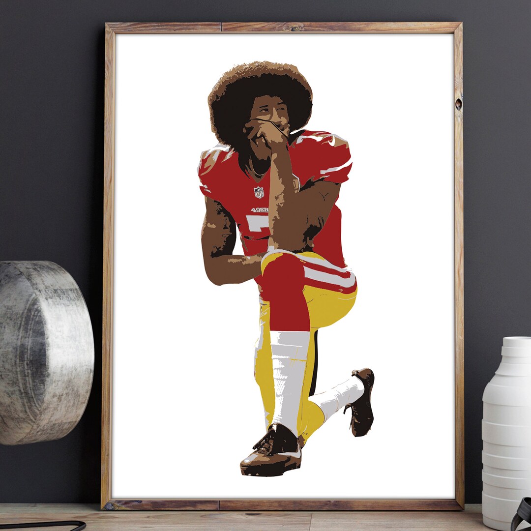 Colin Kaepernick | Taking a Knee | Gift | Black History | Civil Rights ...