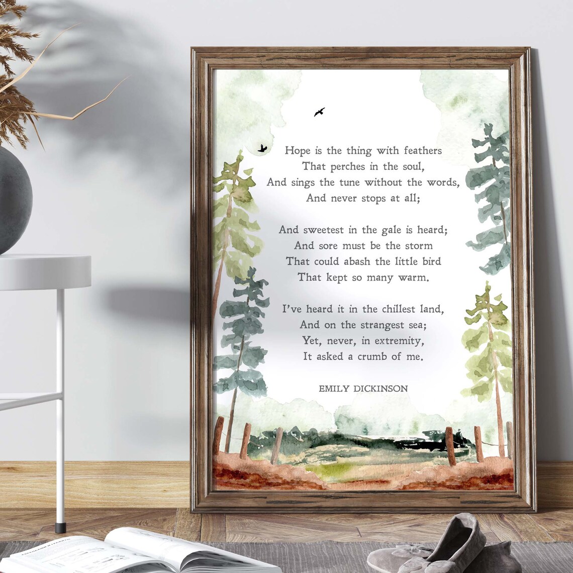 Hope is the Thing With Feathers | Emily Dickinson | Poem | Inspiration ...